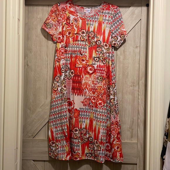 LuLaRoe | Dresses | Lularoe Xs Carly Dress | Poshmark